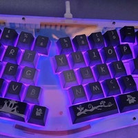 Gradient Keycaps Shine Through Keycaps Artisan Keycap Oem Keycaps Tech ...