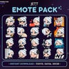 Cute Bat Twitch Emote Boba Tea Drink Bat Emote, Bat Discord Emote ...