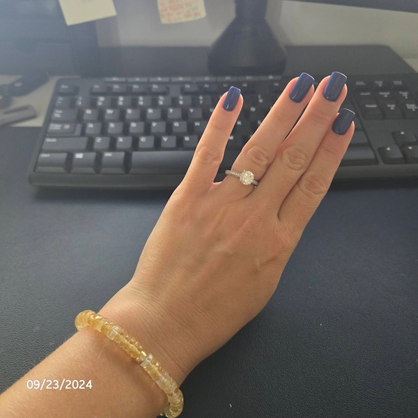 RARE Heart Shaped Pink Mango Calcite Bracelet Soft Pink Calcite ...