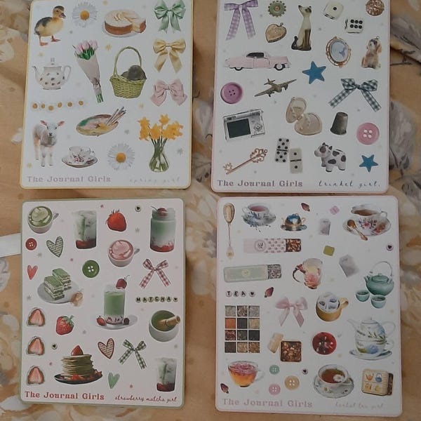 Alphabet Keyboard Stickers • Letter Stickers for Junk Journal ...