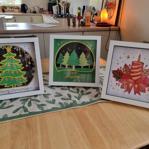 3D Custom Beach Shadow Box, 10 X 8 Custom Photo Shadow Box, 3D ...