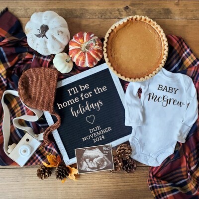 Surprise Pregnancy Announcement Funny Baby Announcement Digital ...