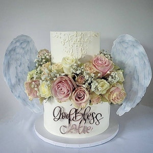 Your Custom Message Acrylic Cake Topper Personalized Birthday - Etsy