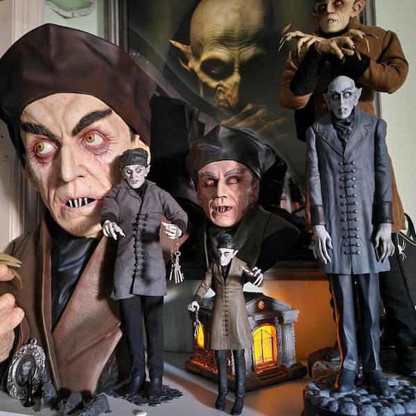 Nosferatu Art Print Wall Hanging Home Decor Monster Creature Ancient ...