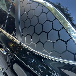 Fits 2015-2020 Cadillac Escalade Rear Side Windows Leopard Cheetah ...