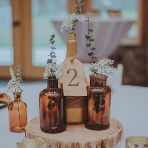 20 Rustic Table Numbers vintage Wedding Decor wedding Table - Etsy
