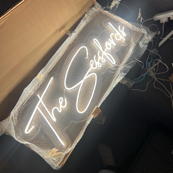 Custom Neon Sign Wedding Decor, Neon Wedding Sign Custom Wall Decor ...