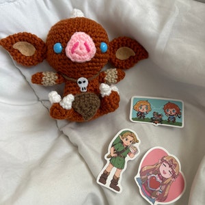 Bokoblin Inspired Plush Crochet Amigurumi Handmade Stuffed Toy Doll ...