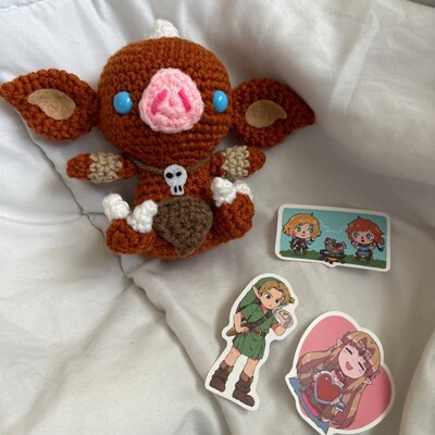 Bokoblin Inspired Plush Crochet Amigurumi Handmade Stuffed Toy Doll ...