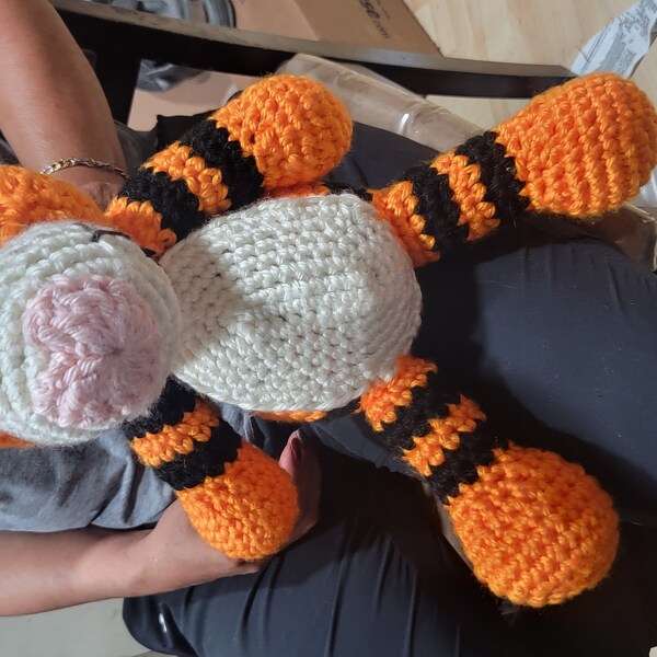 Winnie the Pooh Set Pdf Pattern, Tiger, Pooh, Eeyore Plush Pattern ...