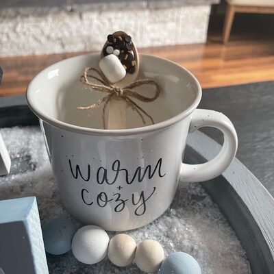 Halloween Mug Topper Candy Corn Mug Topper Fall Mug Topper - Etsy