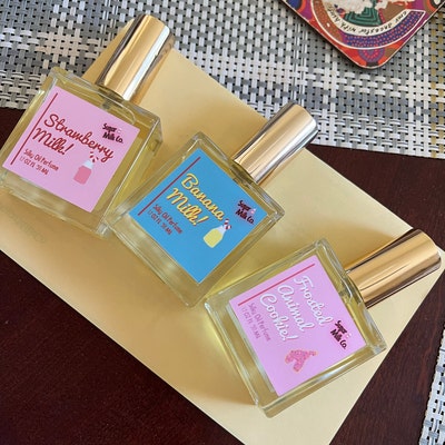 Strawberry Milk Perfume Perfume Oil, Body Mist, Vegan Perfume, Gift ...