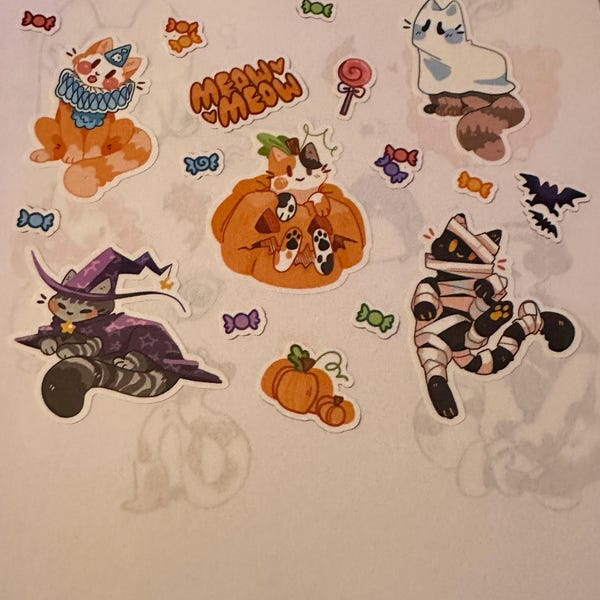 Runaway Ghosts 11x17 Glossy Poster Print - Etsy