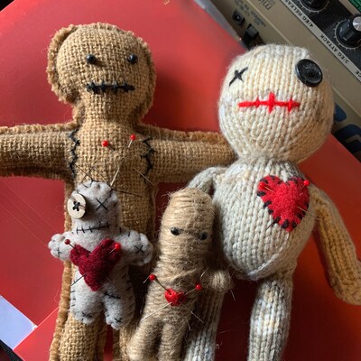 Voodoo Dolls-3 Inch Dolls-halloween Decor-voodoo Wedding-party Favors ...