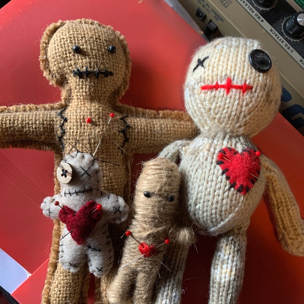 Voodoo Dolls-3 Inch Dolls-halloween Decor-voodoo Wedding-party Favors ...