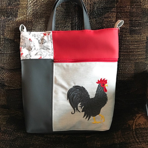 PDF Pattern - the Urban Tote Bag - Minimalist Design With 2 Options ...