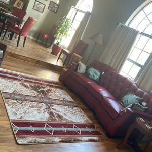 Rustic Rug Rustic Area Rug Rustic Decor Rustic Home Decor - Etsy