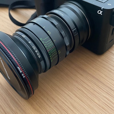 Anamorphic Lens Helios 44-2 58mm F/2.0 Cine Mod Canon EF Mount ...