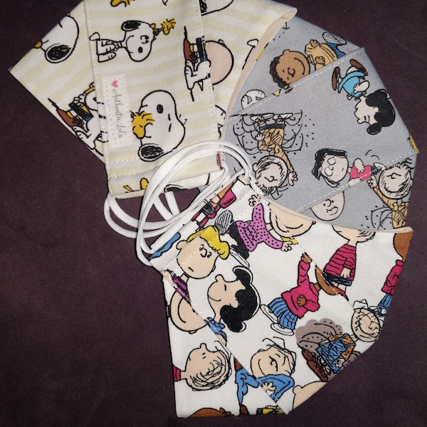 Snoopy Anti-fog 100% Cotton 3D Face Mask for Adult/kids/toddler - Etsy