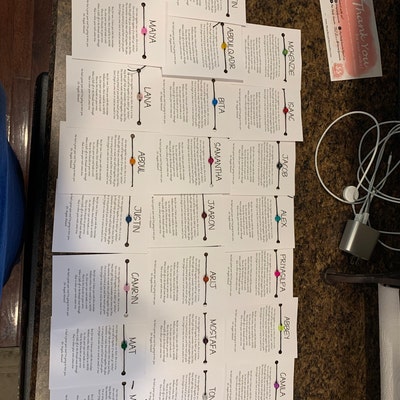 Personalized Back to School Year Class Wish Bracelets Bulk - Etsy