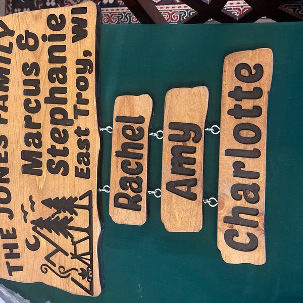 Welcome to Our Campsite - Camping Signs - Campsite Signs Personalized ...