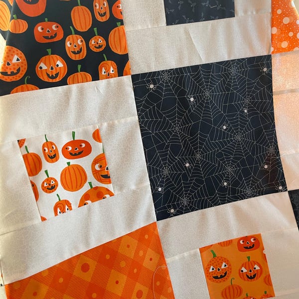 The Web Quilt Kit Featuring Hey Boo by Lella Boutique - Etsy
