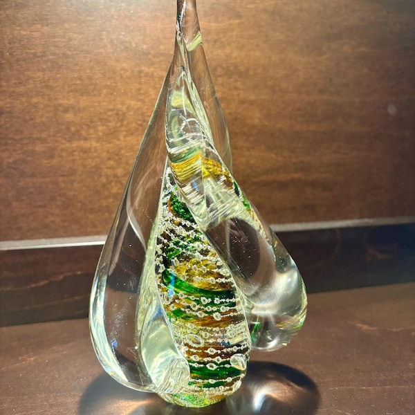 Memorial Glass Classical Angel Paperweight, Cremation Ashes, Pet ...