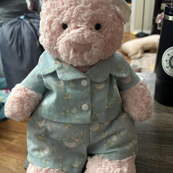 Pajama Set for Bartholomew Bear Plush Toy - Specially Tailored for ...