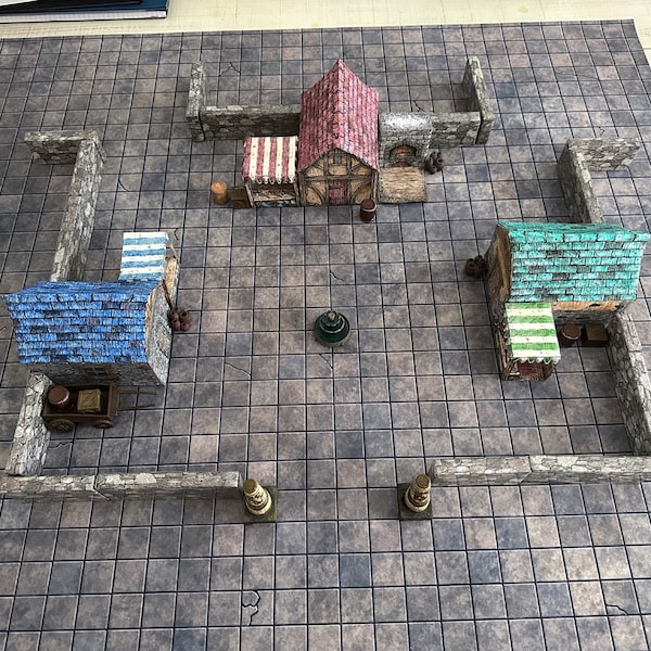 Printable Dungeon Tiles for Tabletop Gaming - Etsy