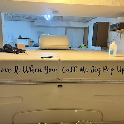 Custom Sticker for RV Camper Stickers Camper Decal Motor Home Decals ...