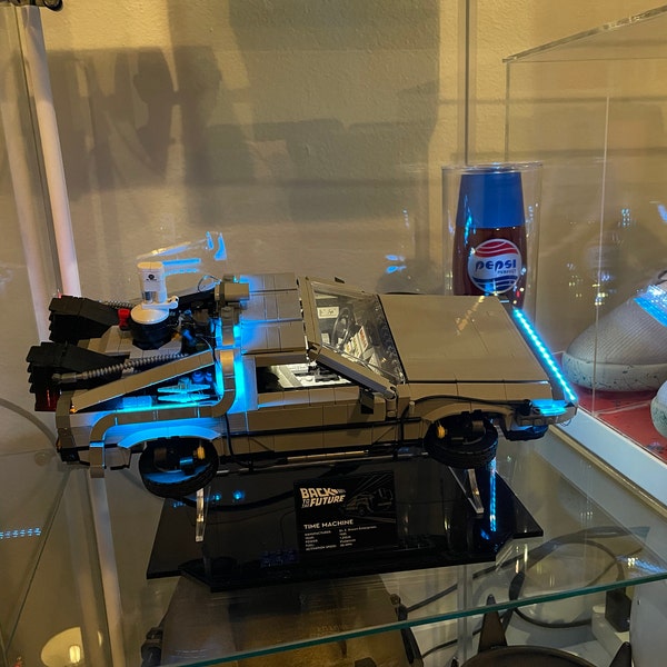 Acrylic Display Stand for Back to the Future Time Machine Set 10300 ...