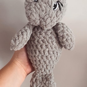 Magnus Manatee Merpet Amigurumi Pattern, Crochet Manatee and Merpet ...