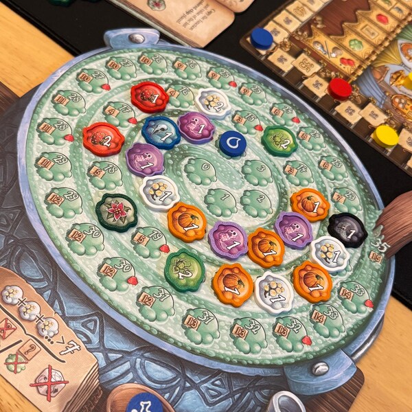 The Quacks of Quedlinburg Storage Boxes Organizer / Insert - 8 Tokens Containers - Works With 2 ...