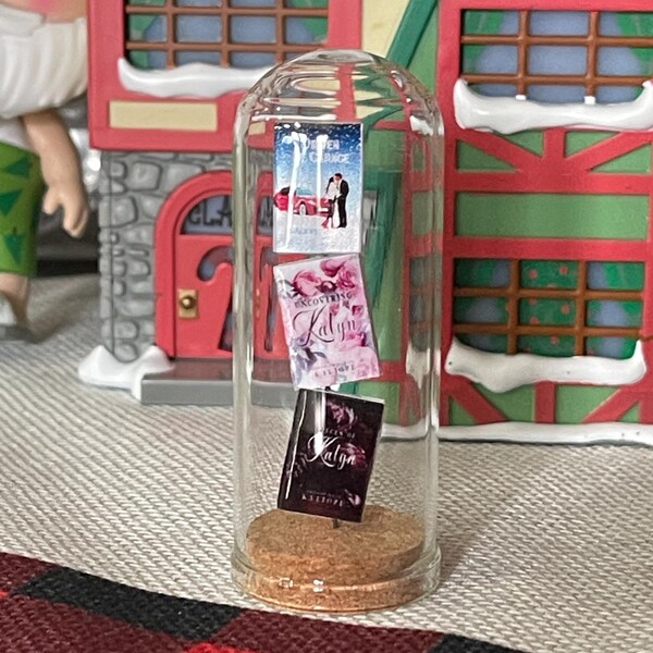 Personalized Mini Book Jar Handmade Mini Book Gift for Book Lover Year ...
