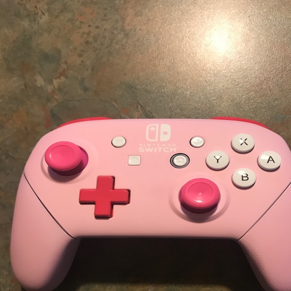 Custom Pastel Pink Nintendo Switch Pro Controller - Etsy