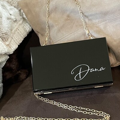 Italian Velvet Personalized Jewelry Box Christmas & Holiday - Etsy