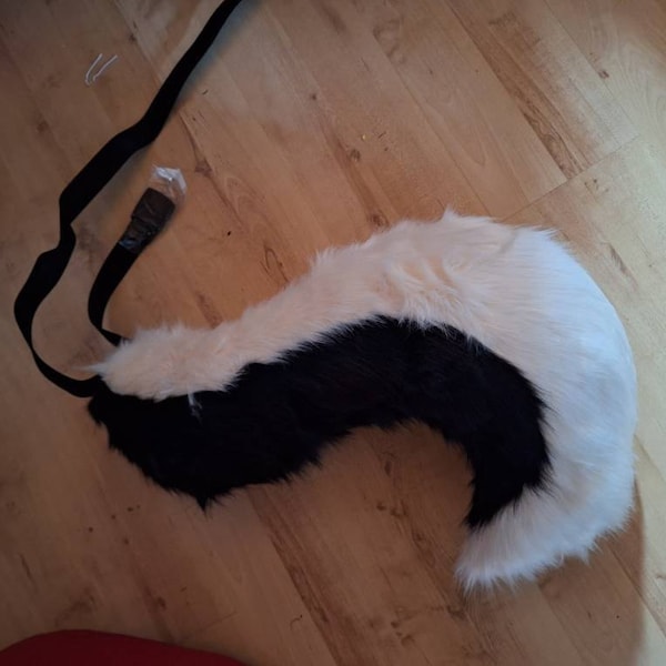 Handmade Comic-con Cute Cartoon Furry Beast Tail,curly Tail, Dog Tail ...