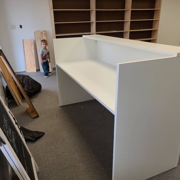 Zero Custom Reception Desk 4 Ft to 5ft - Etsy