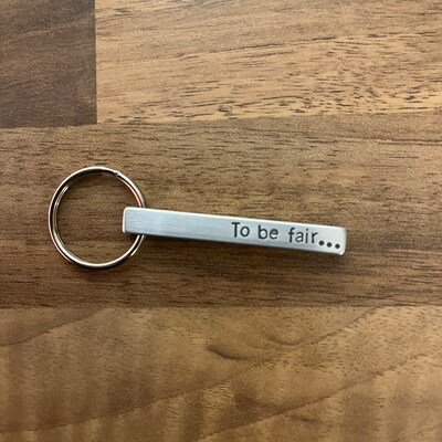 Personalised Pair of Key Rings Couple's Keyrings Two - Etsy UK