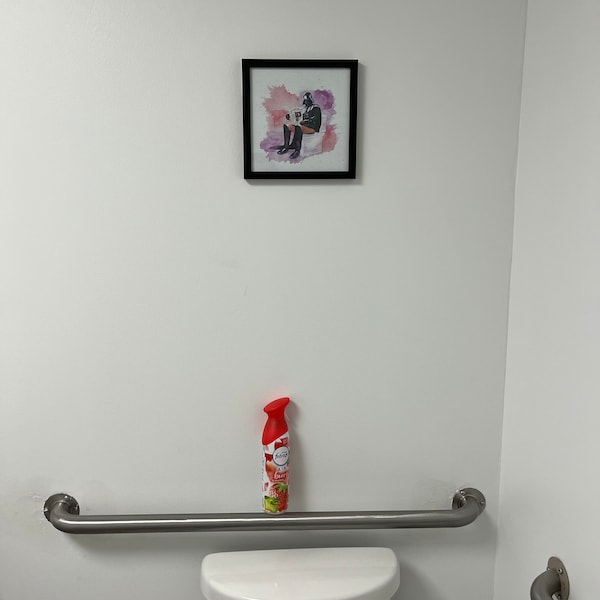 Spa Wars BATHROOM Art, VADER on Toilet, Spa Wars Bathroom Decor - Etsy