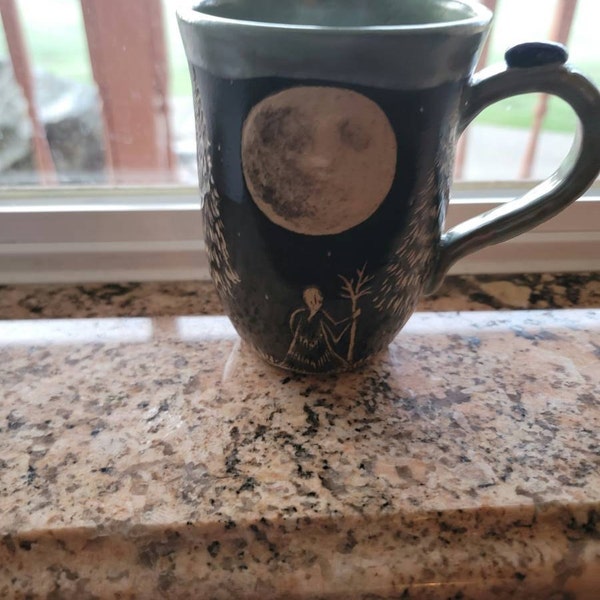 Witch Full Moon Mug (made to Order) - Etsy