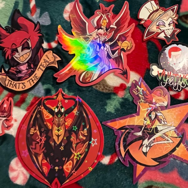 That’s the Tea! -hazbin Hotel Alastor Sticker- - Etsy