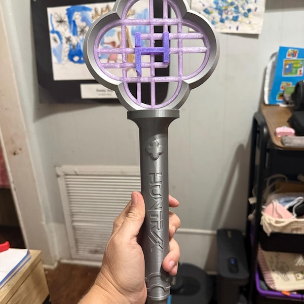 Huntrix Light Stick - Fanmade Kpop Demon Hunters | 2 Versions | 3D ...