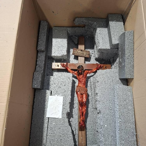 The Passion of The,realistic Christ, Crucifix, Jesus, Catholic Art, 3D ...