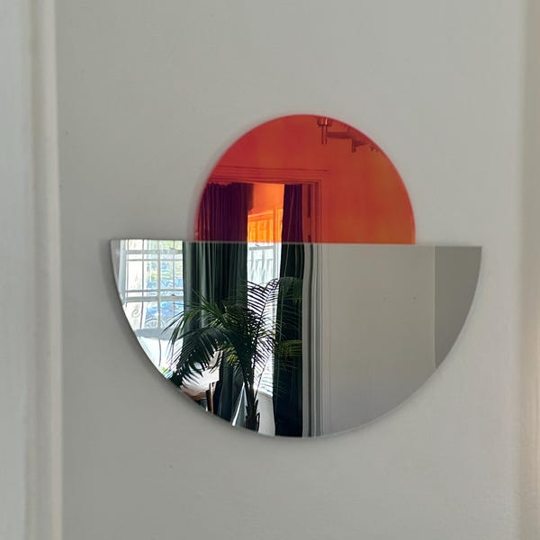 Liquid Arch Reflector - Wavy Acrylic Mirror Arch Mirror Amorphic Mirror ...