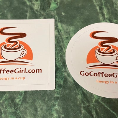 Custom Logo Sticker for Business 50 Pack Personalized Small Business ...