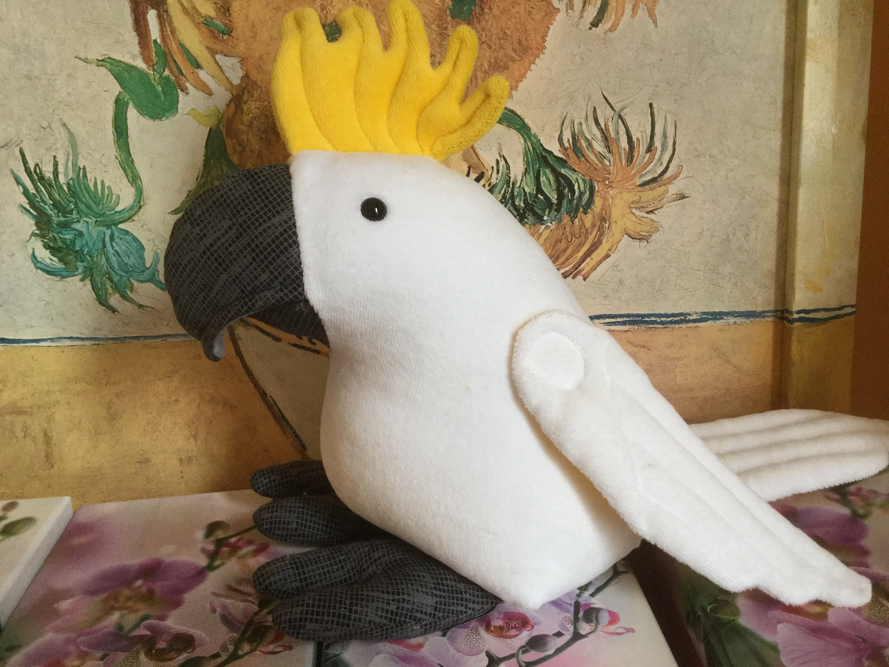 Toys & Games Stuffed Animals & Plushies sulphur crested cockatoo ...