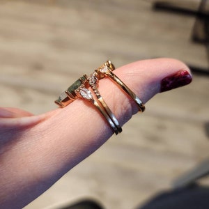 Feather Flute Ring Krishna Flute Ring Pave CZ Ring Enamel - Etsy