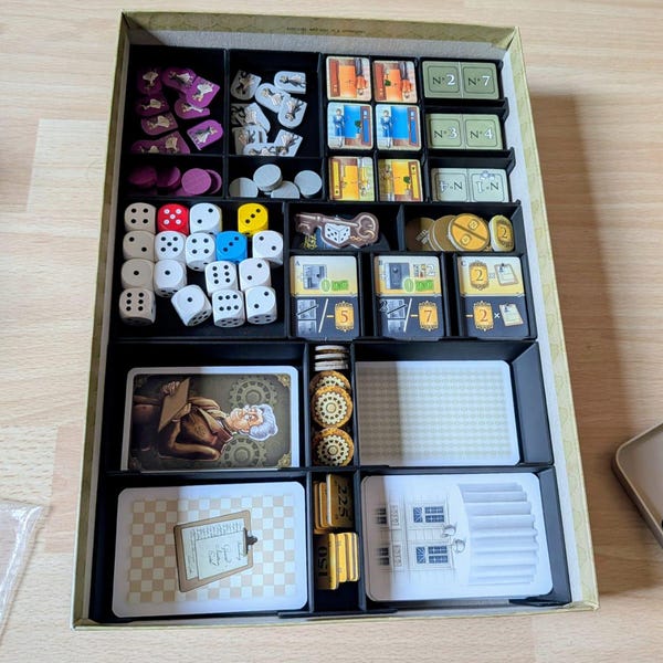 Calico Insert | Calico Board Game Organizer | Calico Storage Solution ...