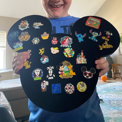 Disney Mickey Balloon Pin Display Board With Color Edges, Pin Trading ...